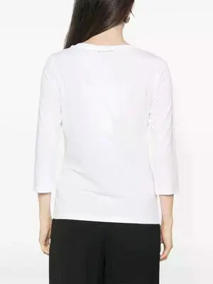 Max Mara Lorata Three-quarter Sleeve T-shirt - White