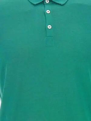 GRAN SASSO Short-sleeve Cotton Polo Shirt