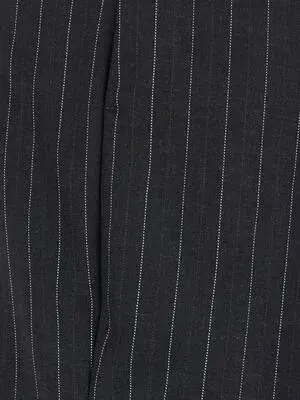 SEMICOUTURE Lola Pinstripe-pattern Turn-up-cuff Trousers