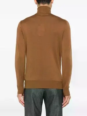 Canali Roll-neck Wool Sweater