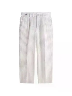Tommy Hilfiger Pinstripe-pattern Pleated Trousers