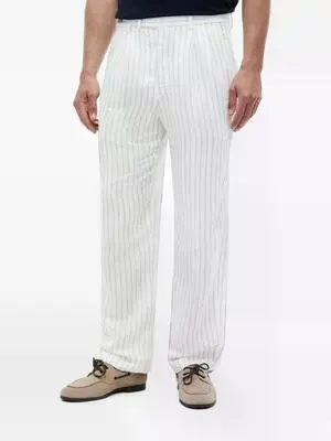 Tommy Hilfiger Pinstripe-pattern Pleated Trousers