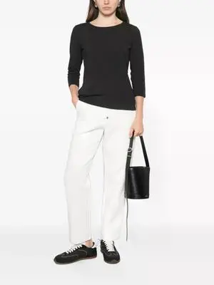 Max Mara Zinnia Drawstring Straight-leg Trousers
