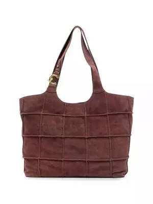 COCCINELLE Suede Shoulder Bag - Brown