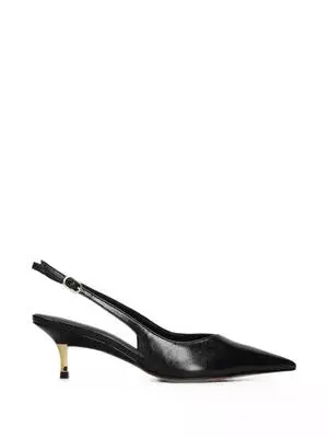 AREZZO Slingback Pointed-toe Pumps - Black
