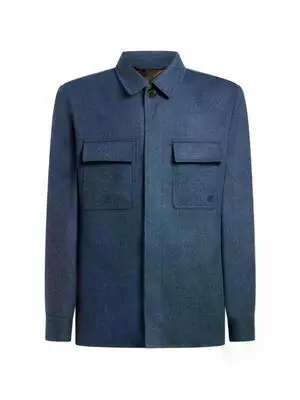 Etro Cashmere And Wool Cloth Overshirt
