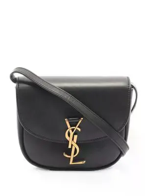 Saint Laurent 2010s Small Gaia Leather Shoulder Bag - Black