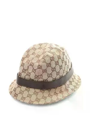 Gucci Gg Supreme Canvas Bucket Hat - Neutrals