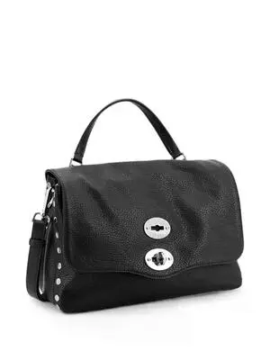 ZANELLATO Small Postina Textured-leather Shoulder Bag