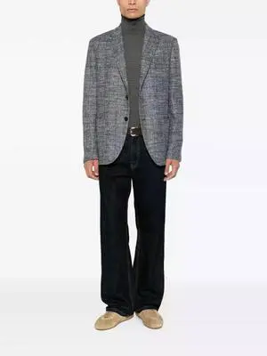 Malo Roll-neck Long-sleeve Sweater - Grey