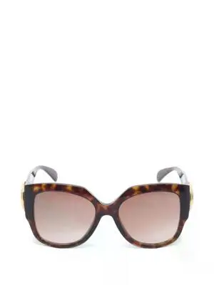 Gucci Tortoiseshell-effect Interlocking G Sunglasses - Brown