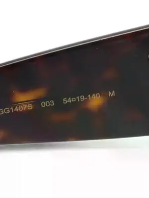 Gucci Tortoiseshell-effect Interlocking G Sunglasses
