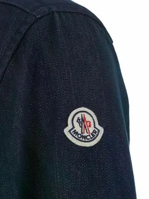 Moncler Western-yoke Denim Shirt - Blue