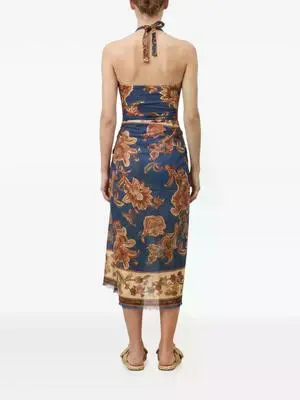 Zimmermann Floral-print Pareo