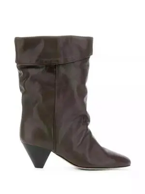 Isabel Marant Étoile Dalby Pointed-toe Boots - Brown