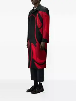 Thom Browne Cavalry Twill Lobster Overcoat