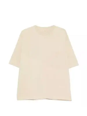 LEMAIRE Patch-pocket Short-sleeve T-shirt - Neutrals