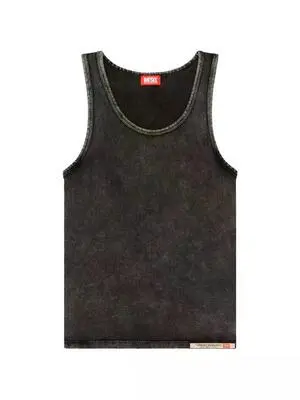 DIESEL® Logo-patch Tank Top - Black