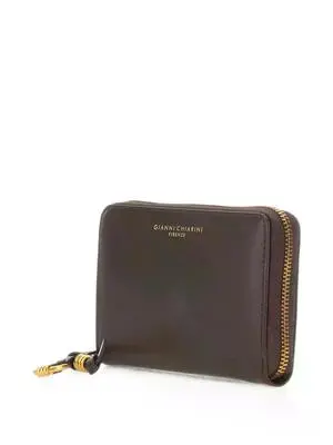 GIANNI CHIARINI Logo-print Leather Wallet