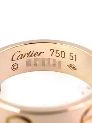 Cartier 2010s Love Ring