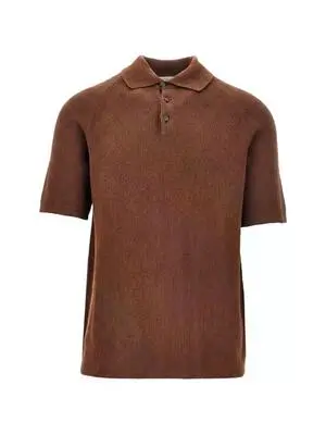 GALLIA Buttoned Polo Shirt