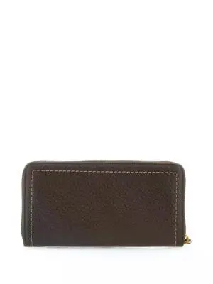 GIANNI CHIARINI Large Bubble Leather Wallet - Brown