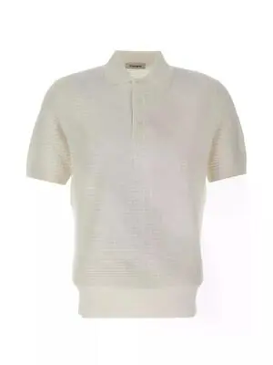 KANGRA Short-sleeve Polo Shirt - White