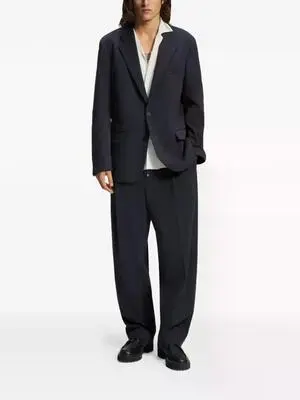 Hugo Drawstring Pleated Trousers