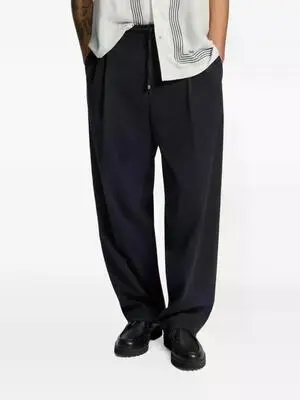 Hugo Drawstring Pleated Trousers