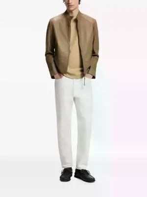 Hugo Cotton-blend T-shirt With Creased Effect