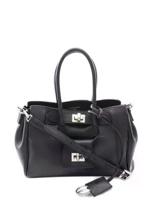Balenciaga Bel Air Carryall Handbag - Black