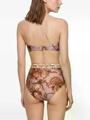 Zimmermann Aster Balconette Bandeau Bikini Top