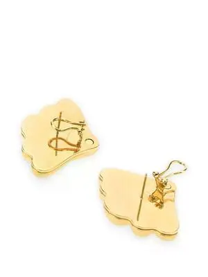 Chloé Mirror Shell-shaped Earrings