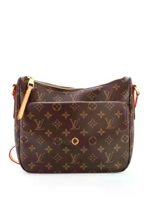 LOUIS VUITTON Mabillon Shoulder Bag Monogram Canvas Crossbody Bag - Brown