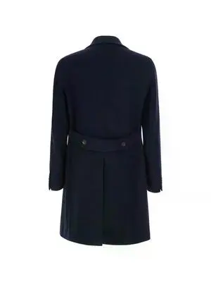 Tagliatore Double-breasted Twill-weave Coat