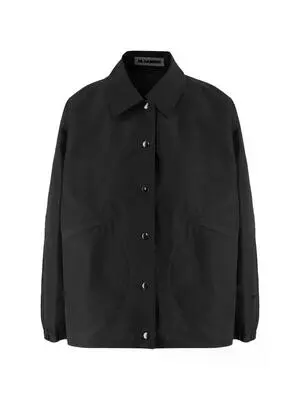 JIL SANDER Elasticated-cuffs Jacket - Black