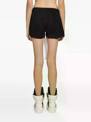 Rick Owens Tower Fog Boxers Drawstring Wool Shorts