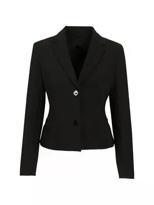 Max Mara Cady Fitted Jacket - Black