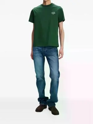 A.p.c. Rue Madame Embroidered T-shirt