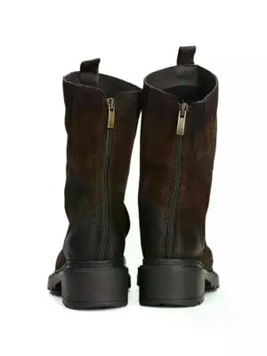 METISSE Distressed-effect Ankle Boots