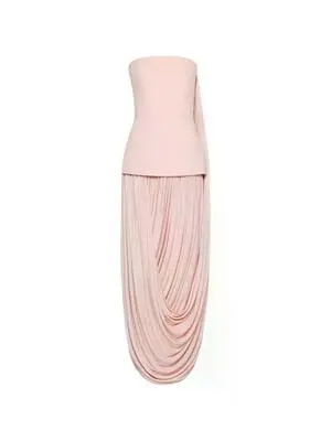 CHATS BY C.DAM Draped Tube Dress - Pink