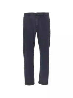 RE-HASH Patch-detail Trousers - Blue