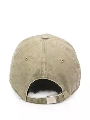 MAISON MARGIELA Logo-embroidered Distressed Baseball Cap