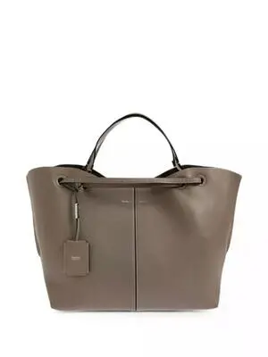 Max Mara Double Lamb Leather Shoulder Bag - Neutrals