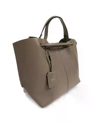 Max Mara Double Lamb Leather Shoulder Bag - Neutrals