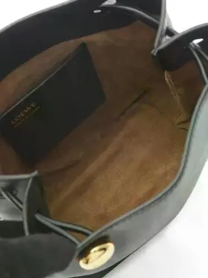 Loewe Pebble Leather Cross Body Bag - Black