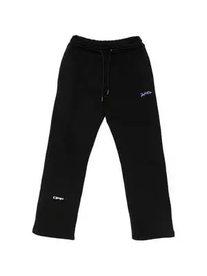 Off-White Graphic-print Track Pants - Black
