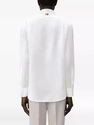 Thom Browne 4-bar Linen Shirt