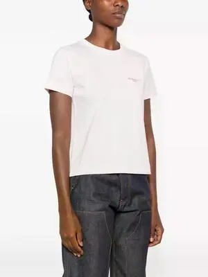 Givenchy Logo Print Crewneck T-shirt - Pink