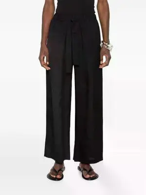TOTEME Silk Wide-leg Trousers